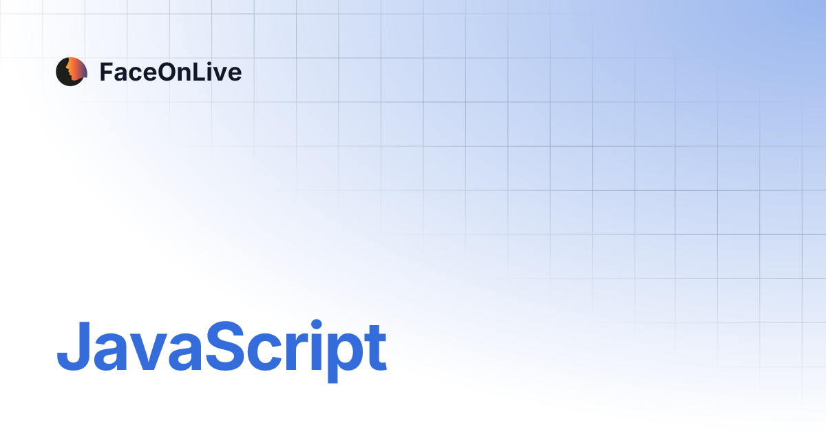JavaScript | FaceOnLive