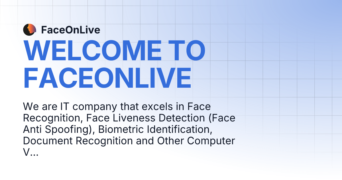 WELCOME TO FACEONLIVE | FaceOnLive
