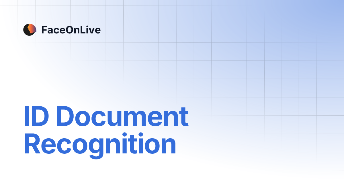 ID Document Recognition | FaceOnLive