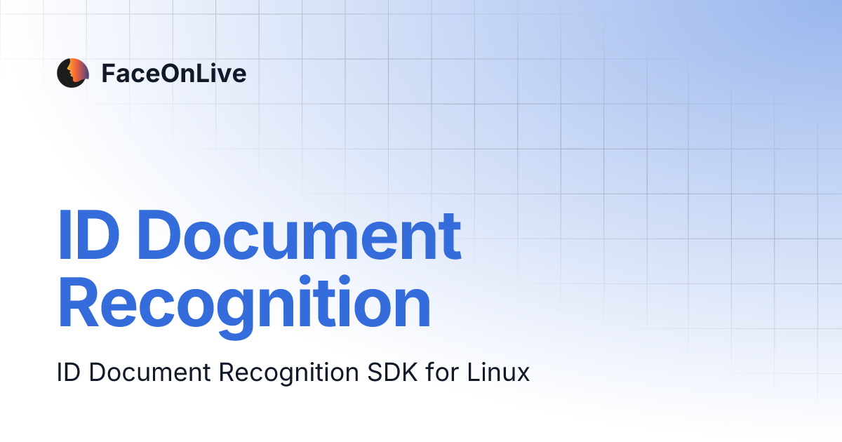 ID Document Recognition | FaceOnLive